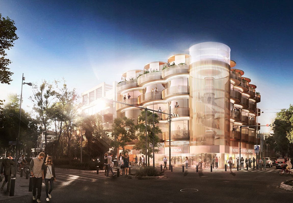 Polanco 01 Mixed Use - Salvador Rivas architects
